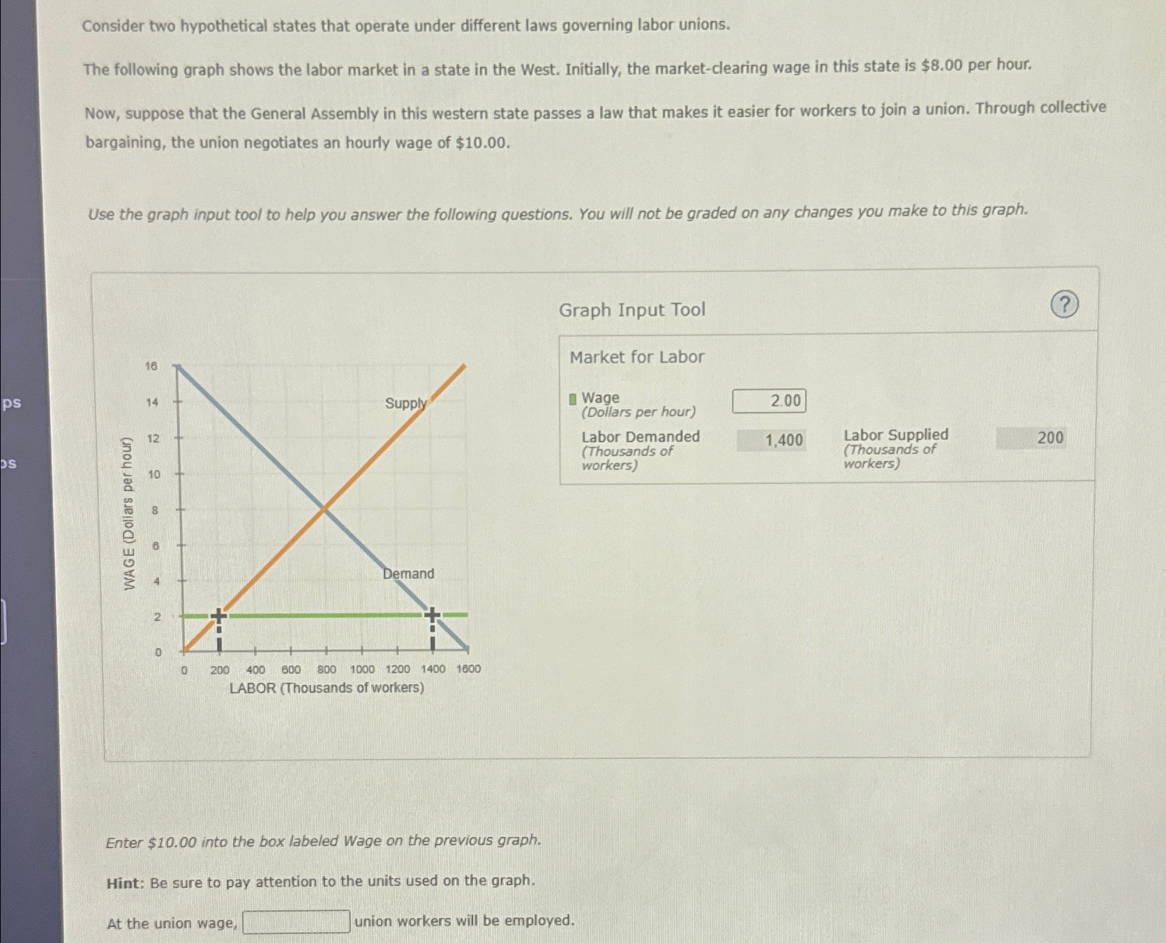 Solved Consider two hypothetical states that operate under | Chegg.com