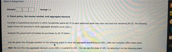 Solved Back to Assignment Attempts Average / 4 5. Fiscal | Chegg.com