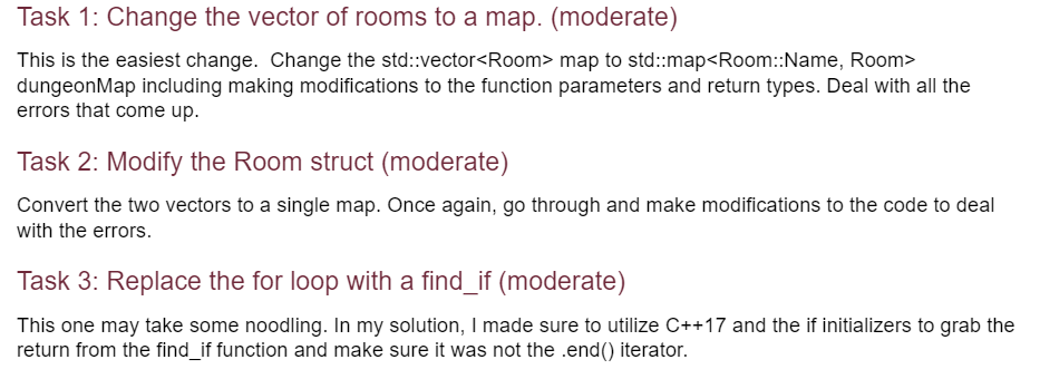 Solved #include#include#include#include#includestruct Room{ | Chegg.com