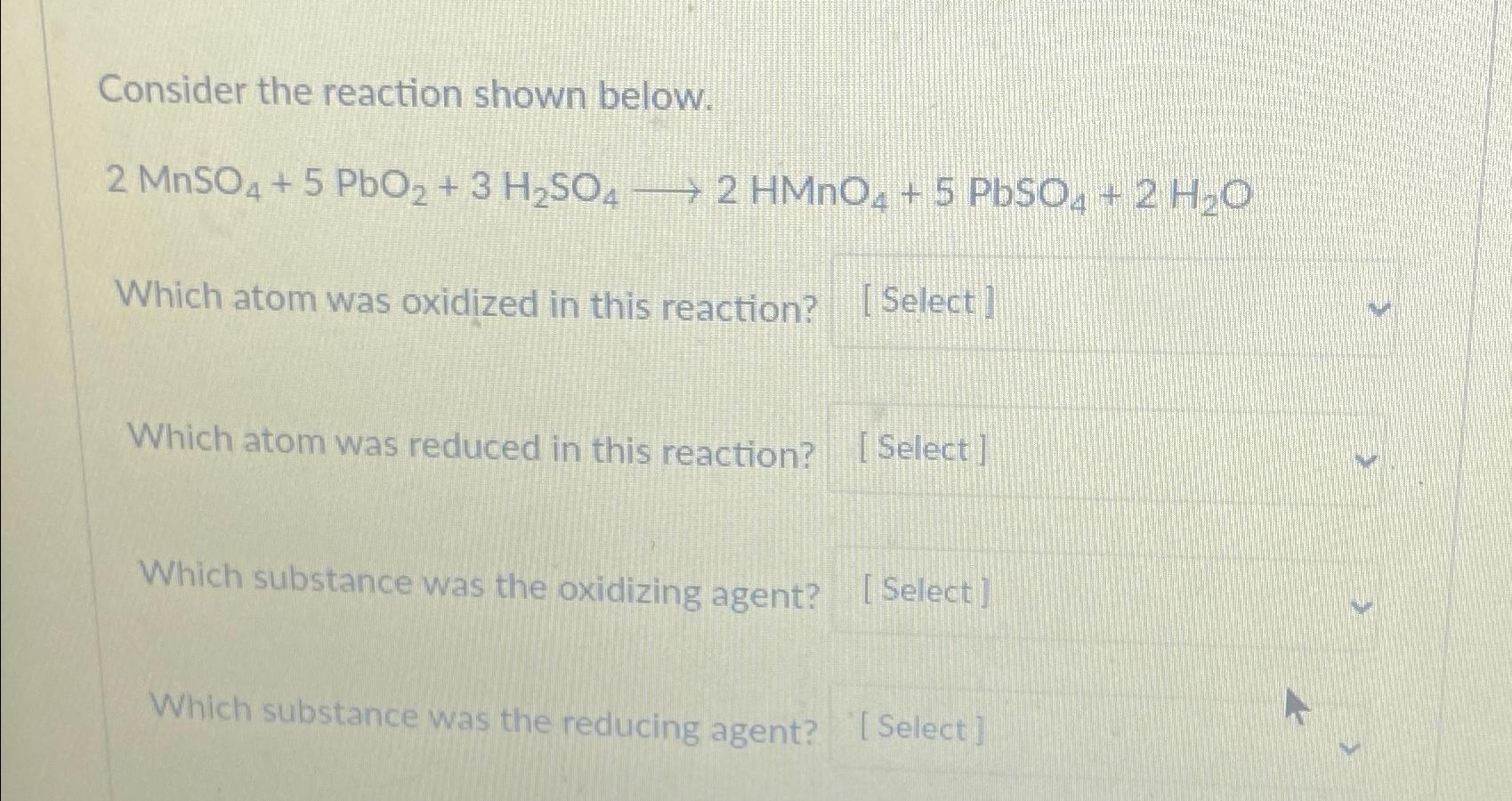 Solved Consider the reaction shown | Chegg.com