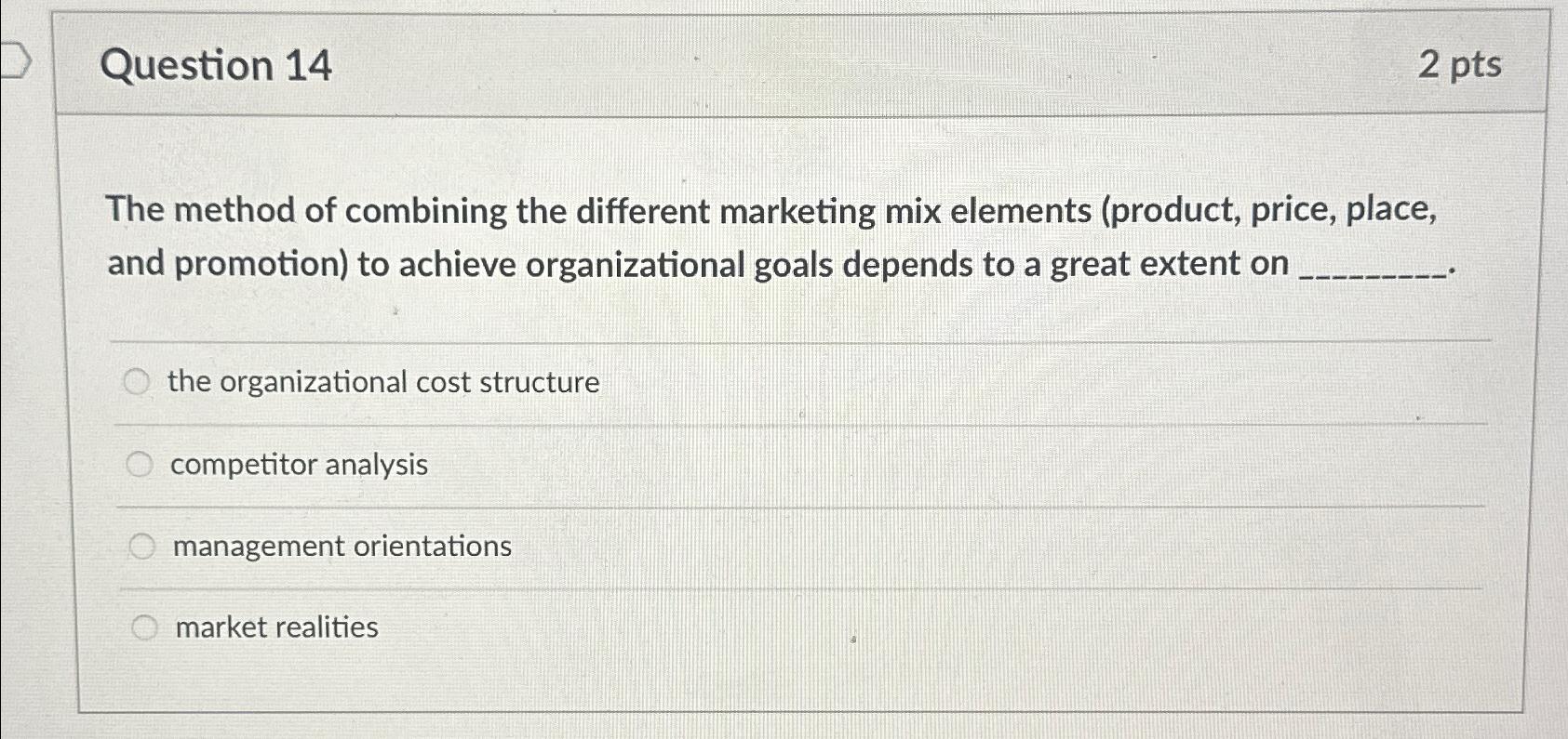 Solved Question 142 ﻿ptsThe method of combining the | Chegg.com