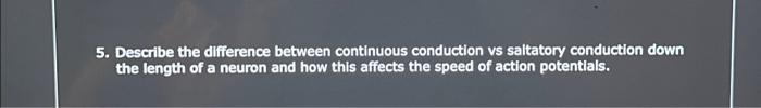 Solved 5. Describe the difference between continuous | Chegg.com