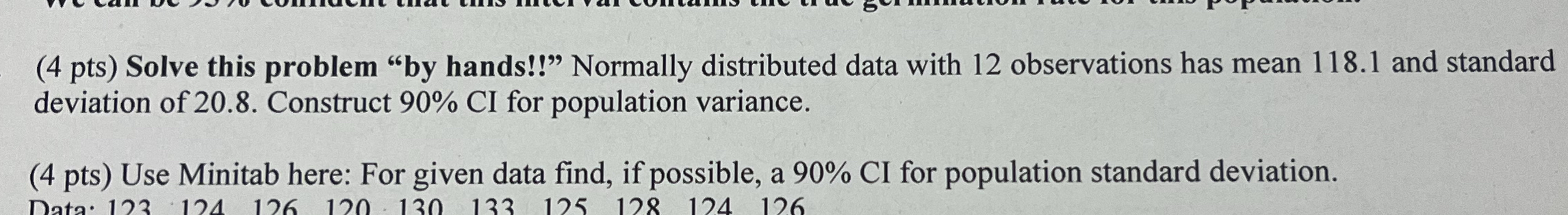 Solved by an EXPERT (4 ﻿pts) ﻿Solve this problem "by hands!!" Normally | Chegg.com