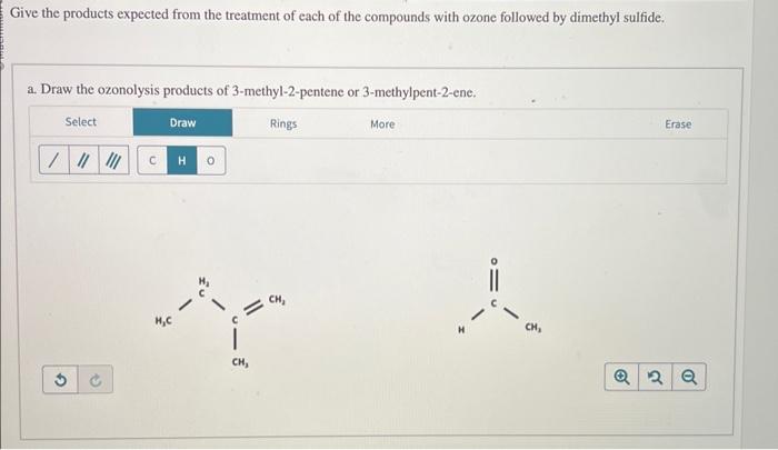 Solved Give the products expected from the treatment of each | Chegg.com