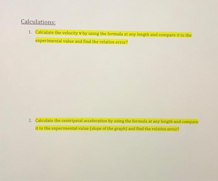 Solved You may use the string's length as the pendulum's | Chegg.com