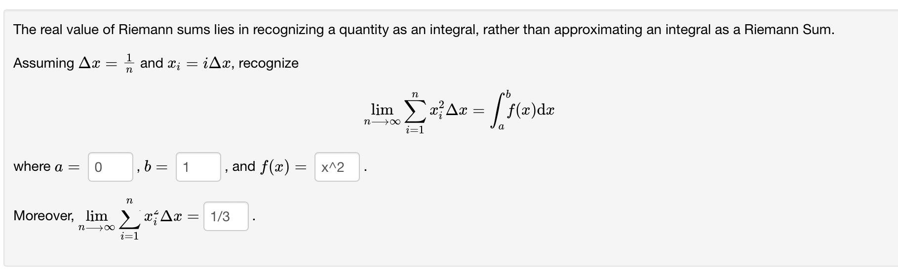 Solved Compute the sum∑i=1n(2i-1)=The real value of Riemann | Chegg.com