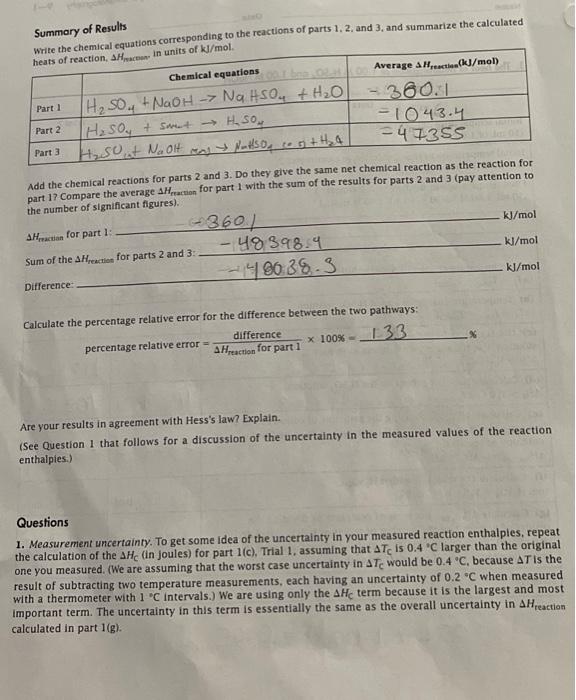 Solved Observations and Data 1. Preparation of oxygen (a) | Chegg.com