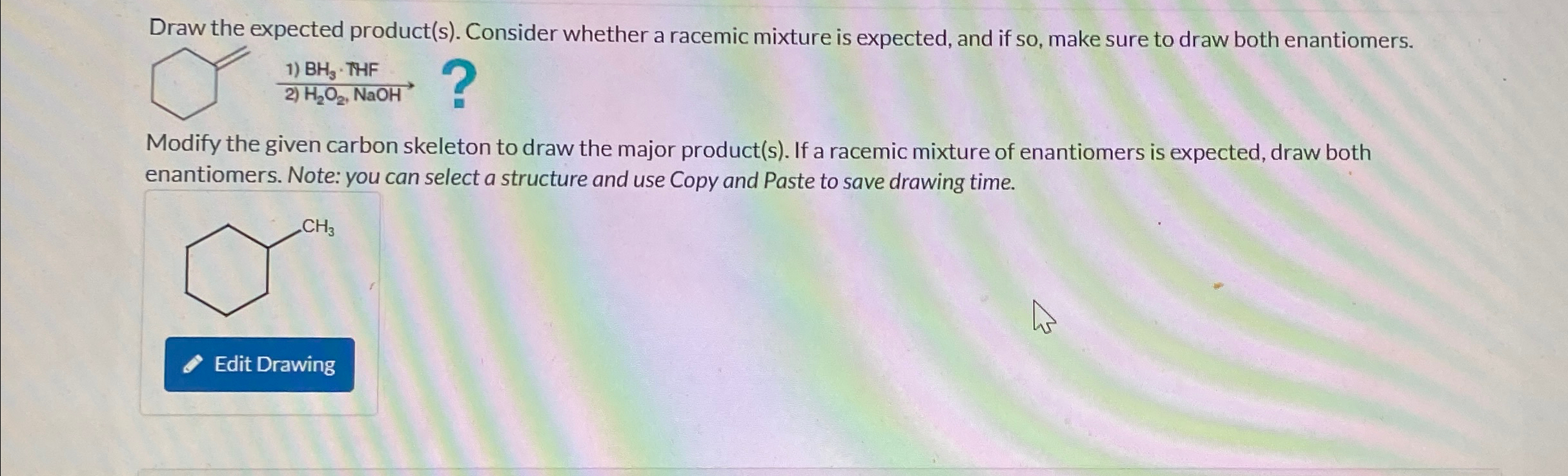 Solved Draw The Expected Product S ﻿consider Whether A