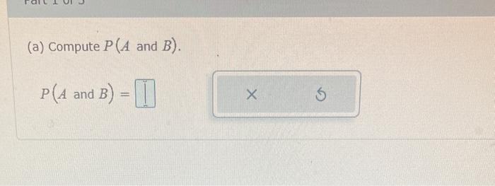 Solved Let A and B be events with P(A)=0.4,P(B)=0.1, and P(A | Chegg.com