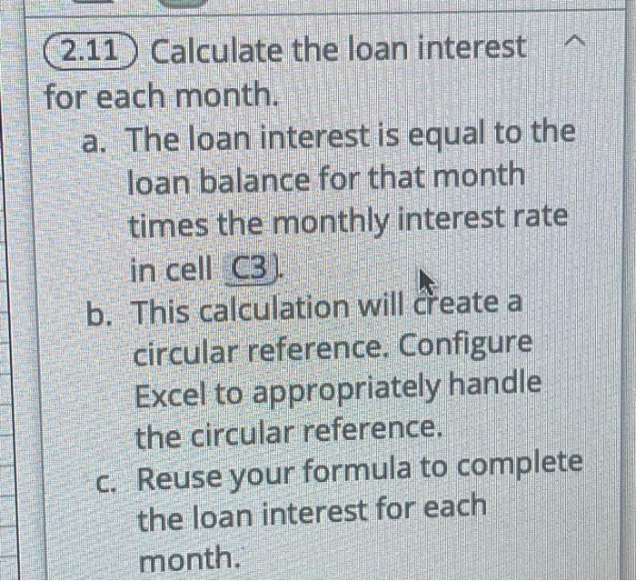 Solved (2.12) Calculate the line of credit needed. a. The | Chegg.com