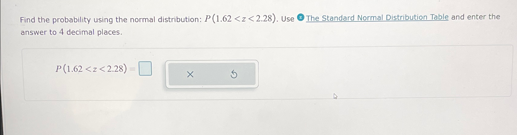 Solved Find the probability using the normal distribution: | Chegg.com