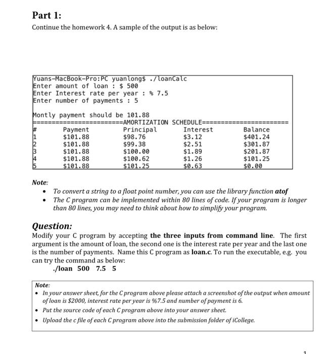 Solved Part 1: Continue the homework 4. A sample of the | Chegg.com