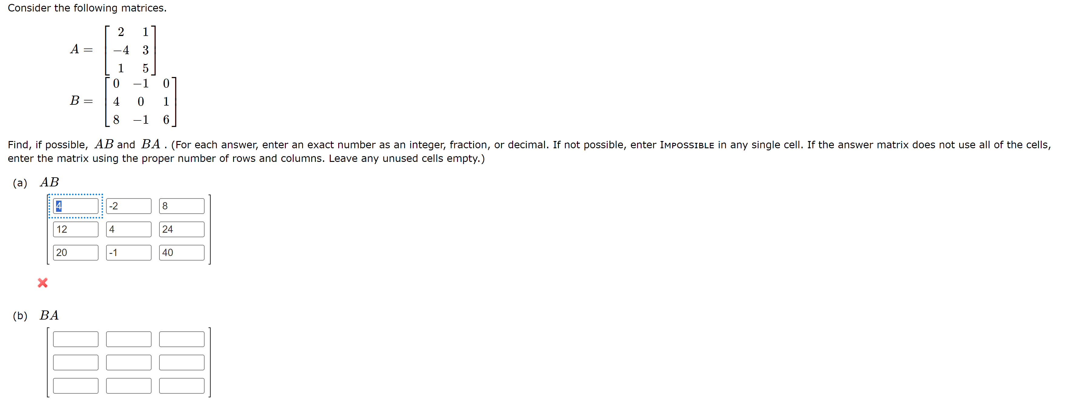 Solved Consider the following | Chegg.com