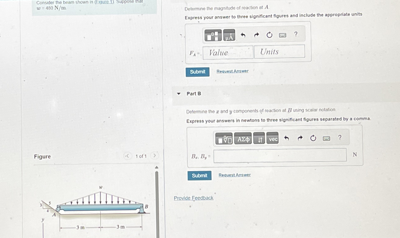 Solved Consider the beam shown in (Figure 1) ﻿Suppose that | Chegg.com