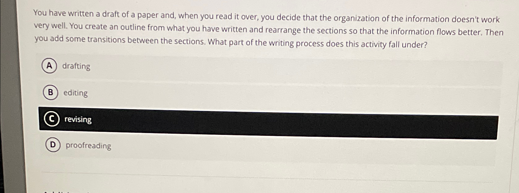 Solved You have written a draft of a paper and, when you | Chegg.com
