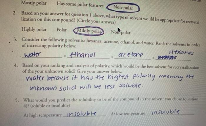 entity of solid:- benzil Identity of solid Appearance | Chegg.com