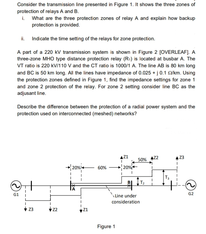 Solved Consider the transmission line presented in Figure 1. | Chegg.com