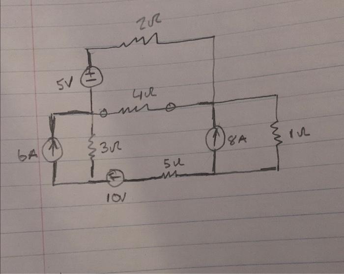 Solved use thevenin's theorem to find the current through | Chegg.com