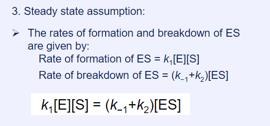 Solved . ﻿The Steady State Assumption in Michaelis-Menten | Chegg.com