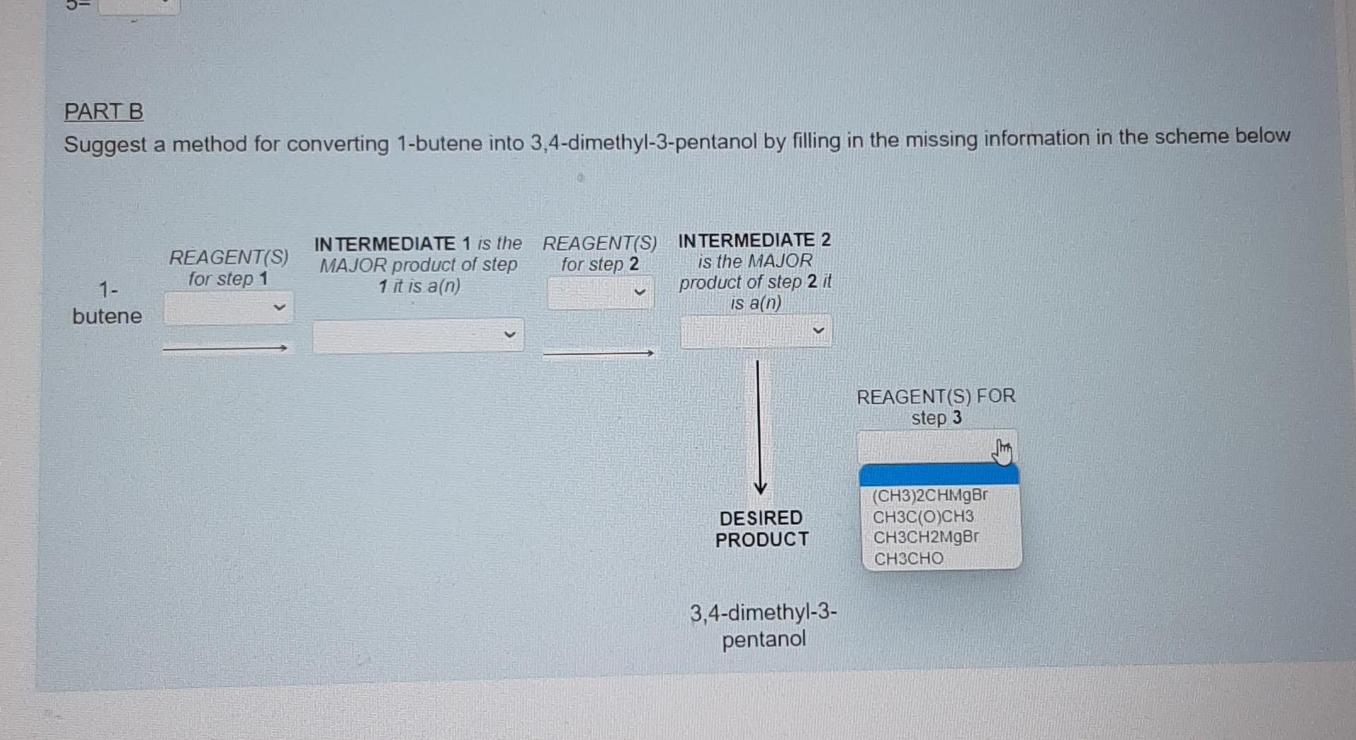 Solved 14 This question is worth 10 marks ered 1 PARTA Fill | Chegg.com