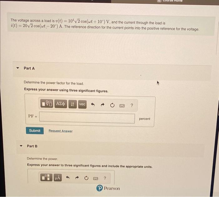 Solved Determine the reactive power. Express your answer | Chegg.com