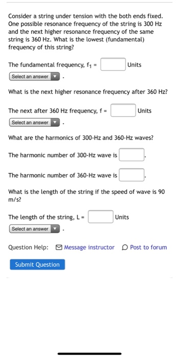 Solved Consider a string under tension with the both ends | Chegg.com