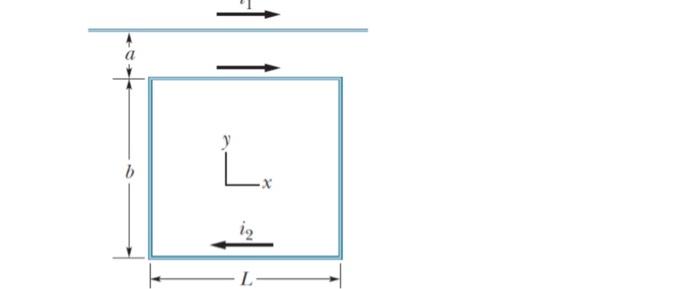 Rectangular conductors, as shown in the figure, with | Chegg.com