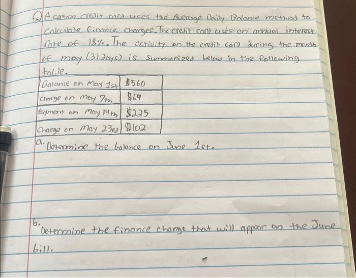 Solved how would i solve for Part B to find the finance | Chegg.com