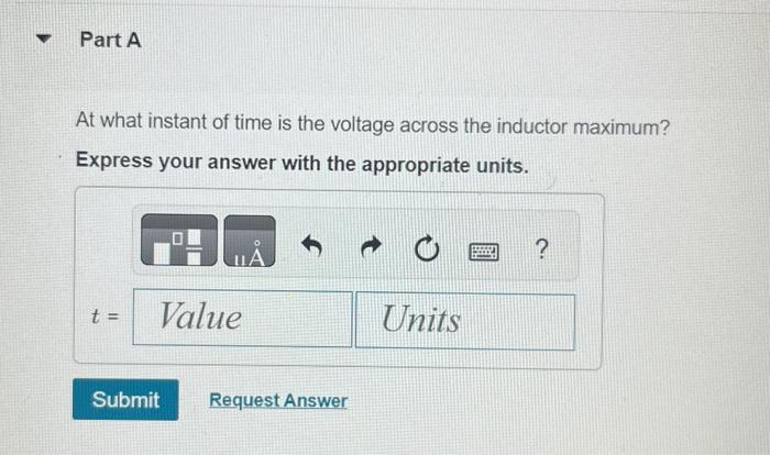 Solved The current in a 30mH inductor is known to be -10 A | Chegg.com