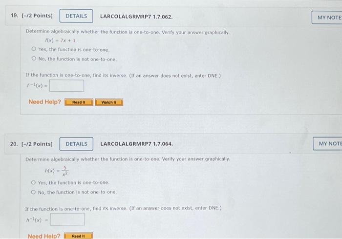 Solved Determine algebraically whether the function is | Chegg.com Solved Determine algebraically whether the function is | Chegg.com