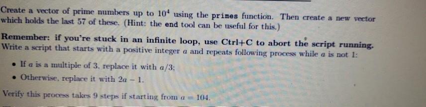Solved answer parts a and b. use matlab or octave to code | Chegg.com