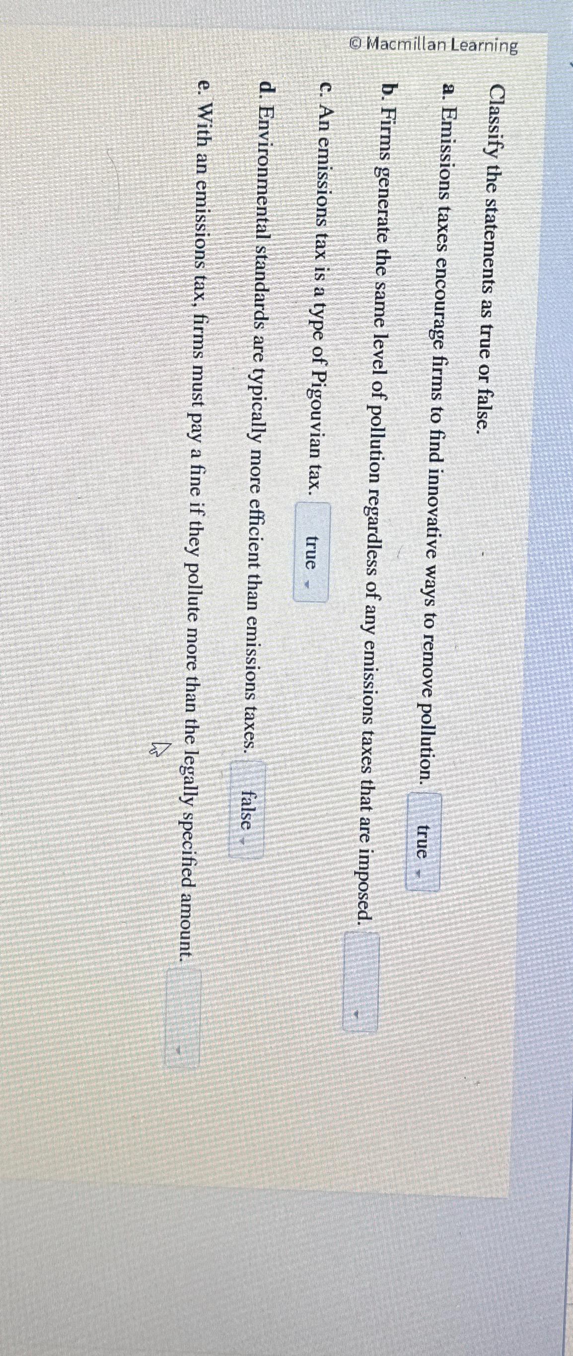 Solved Classify the statements as true or false.a. | Chegg.com