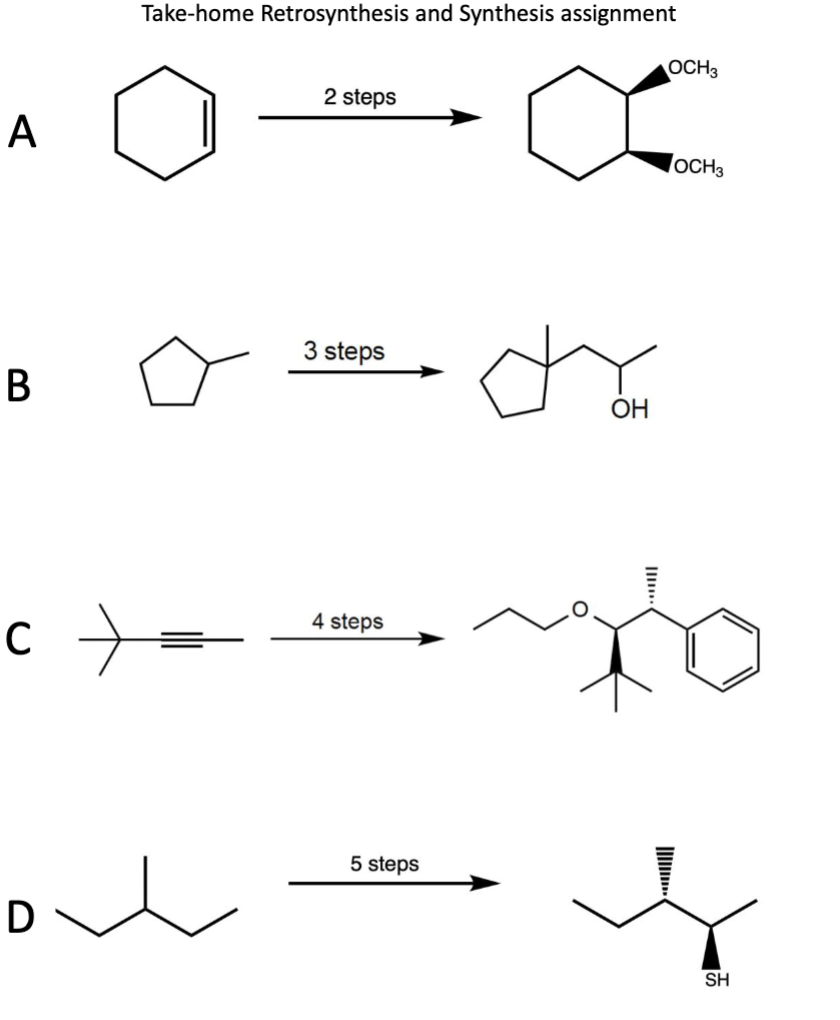 Solved Problem 1. ﻿Perform a retrosynthetic analysis for | Chegg.com