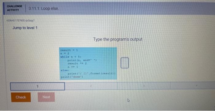 Solved 4336401727602 qaxay Jump to level 1 Type the | Chegg.com