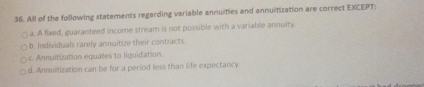 Solved 36. All of the following statements regarding | Chegg.com