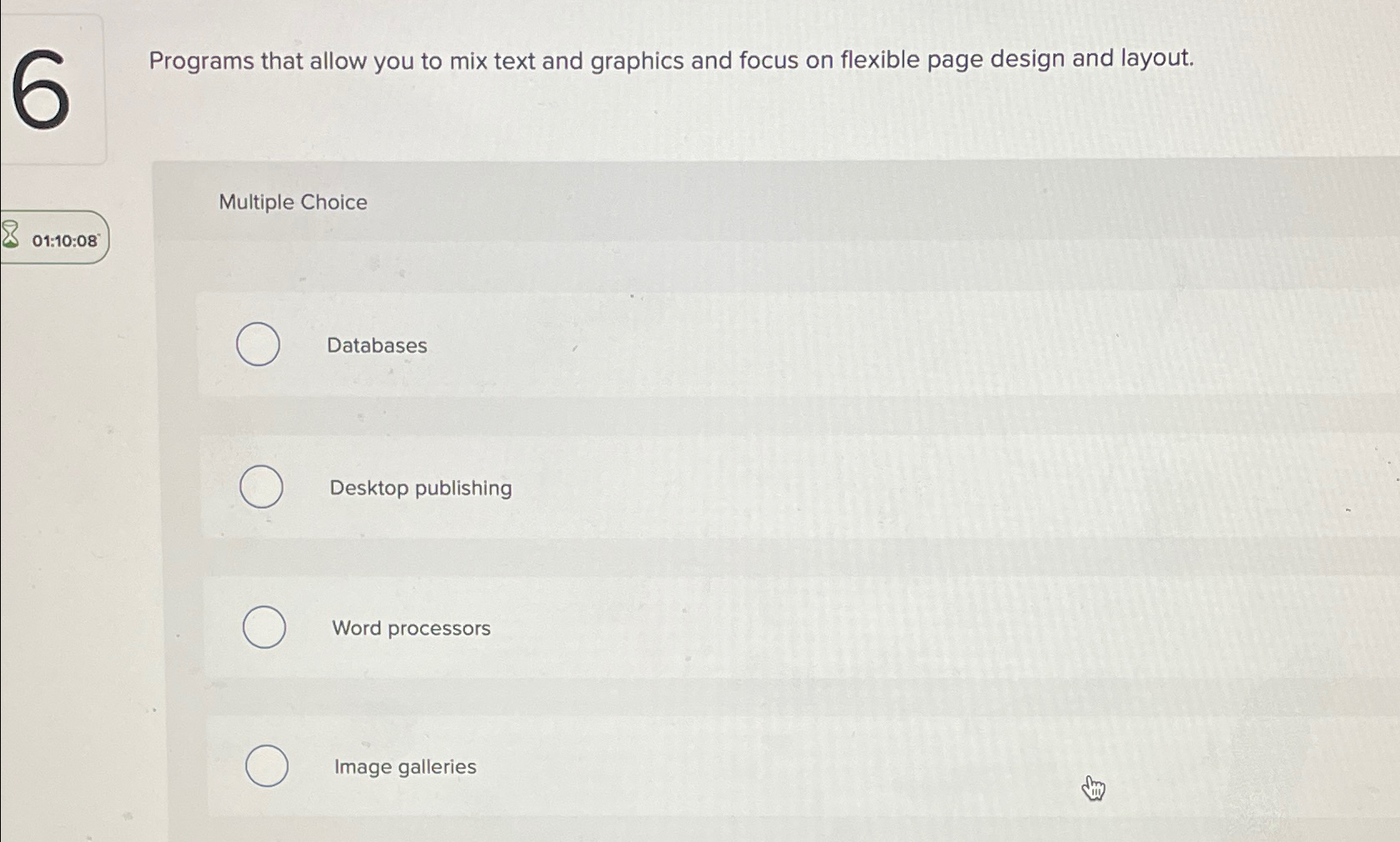 Solved Programs that allow you to mix text and graphics and | Chegg.com