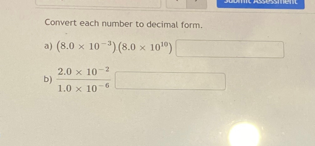 Solved Convert each number to decimal | Chegg.com