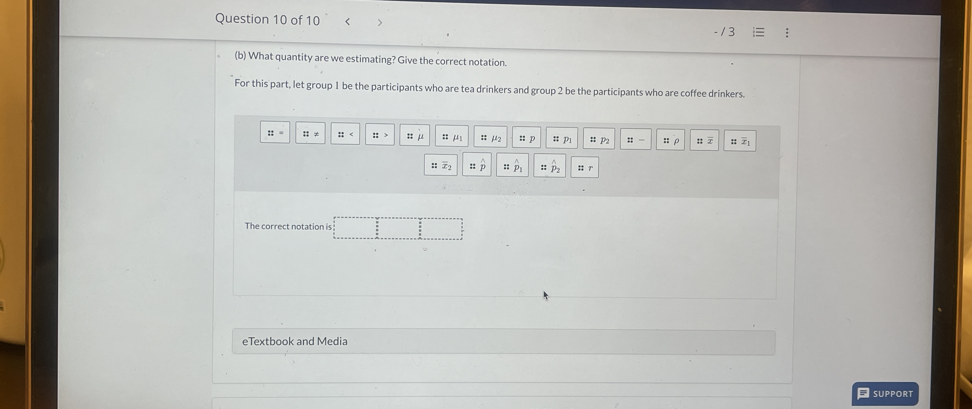 Question 10 ﻿of 10-33vdots-=,vdots(b) ﻿What quantity | Chegg.com