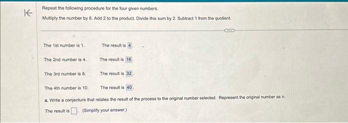 Solved Repeat the following procedure for the four given | Chegg.com