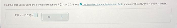 Solved Find the probability using the normal distribution: | Chegg.com