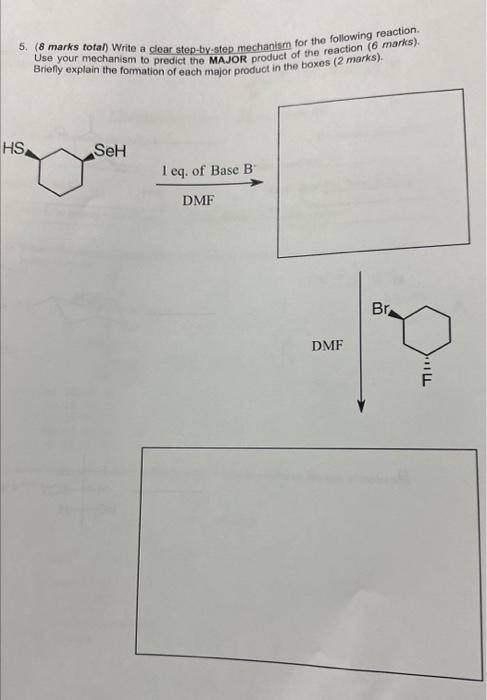 Solved 5. (8 marks total) Write a clear step-by-step | Chegg.com