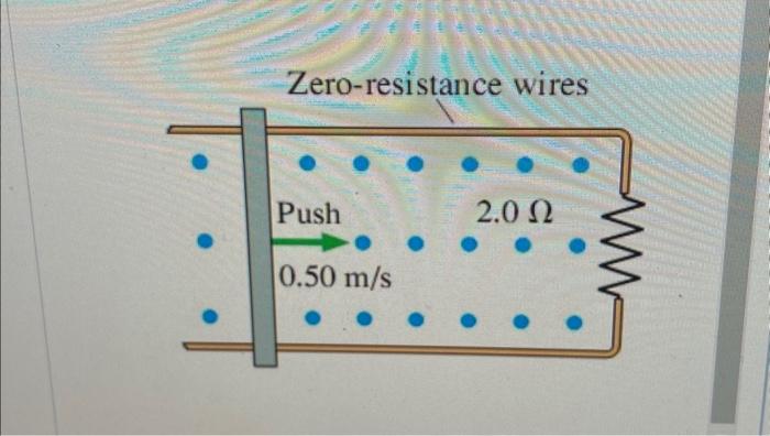 Solved The 10-cm-wide, zero-resistance slide wire shown in ( | Chegg.com