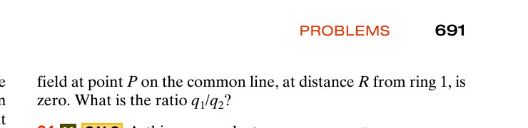 Solved How to solve ﻿shows two parallel nonconducting rings | Chegg.com