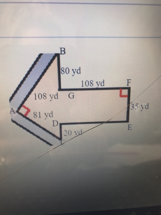 Solved A coty lot ....how much frontage distance along | Chegg.com