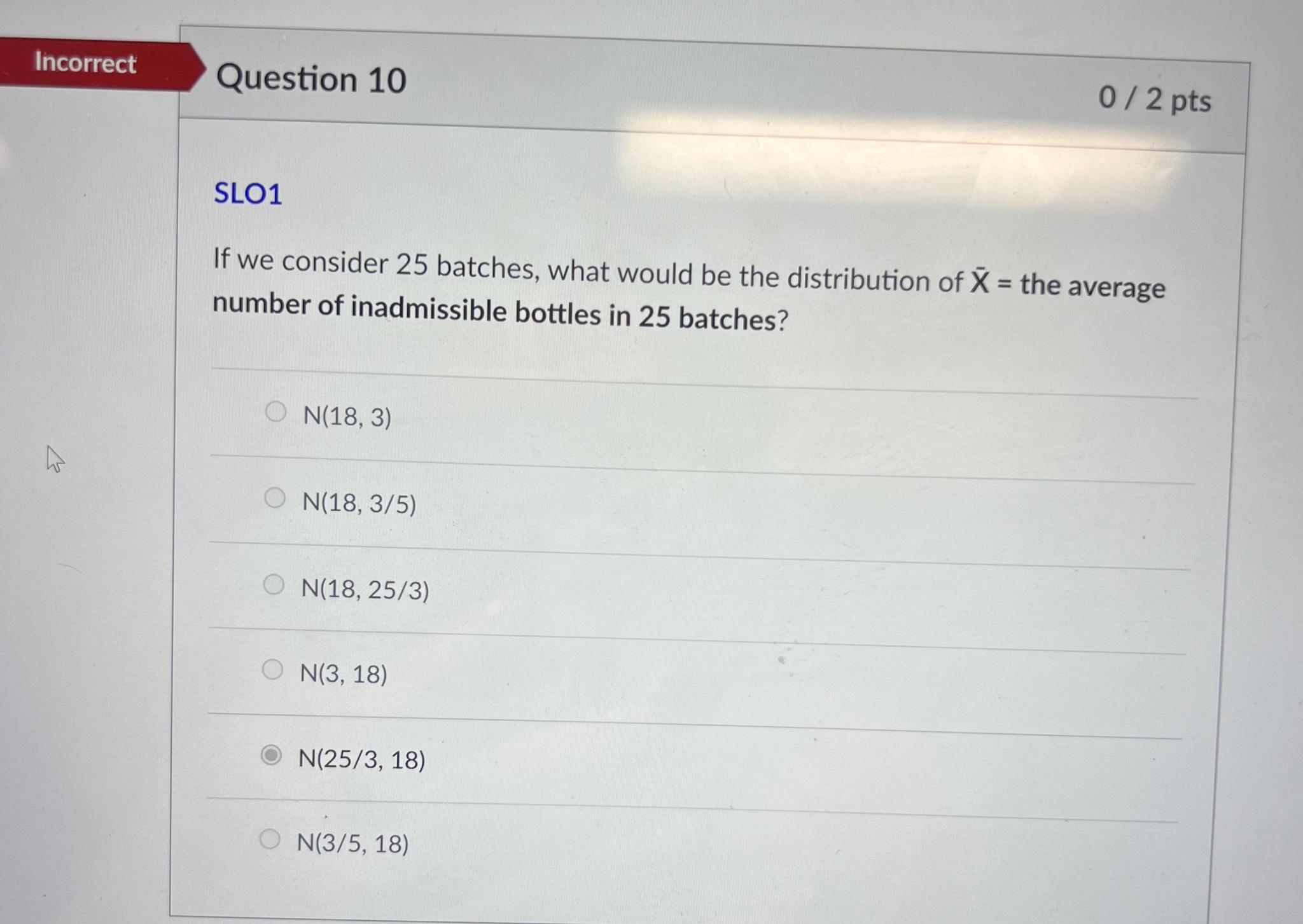 Solved IncorrectQuestion 1002 ptsSLO1If we consider 25 | Chegg.com Solved IncorrectQuestion 1002 ptsSLO1If we consider 25 | Chegg.com