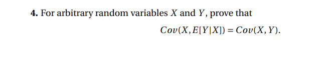 Solved For arbitrary random variables x ﻿and Y, ﻿prove | Chegg.com