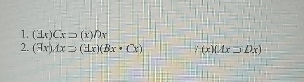 Solved 1. (CxCx(x)Dx 2. (x)Ax (2x)(Bx · Cx) /(x)(AxDx) | Chegg.com