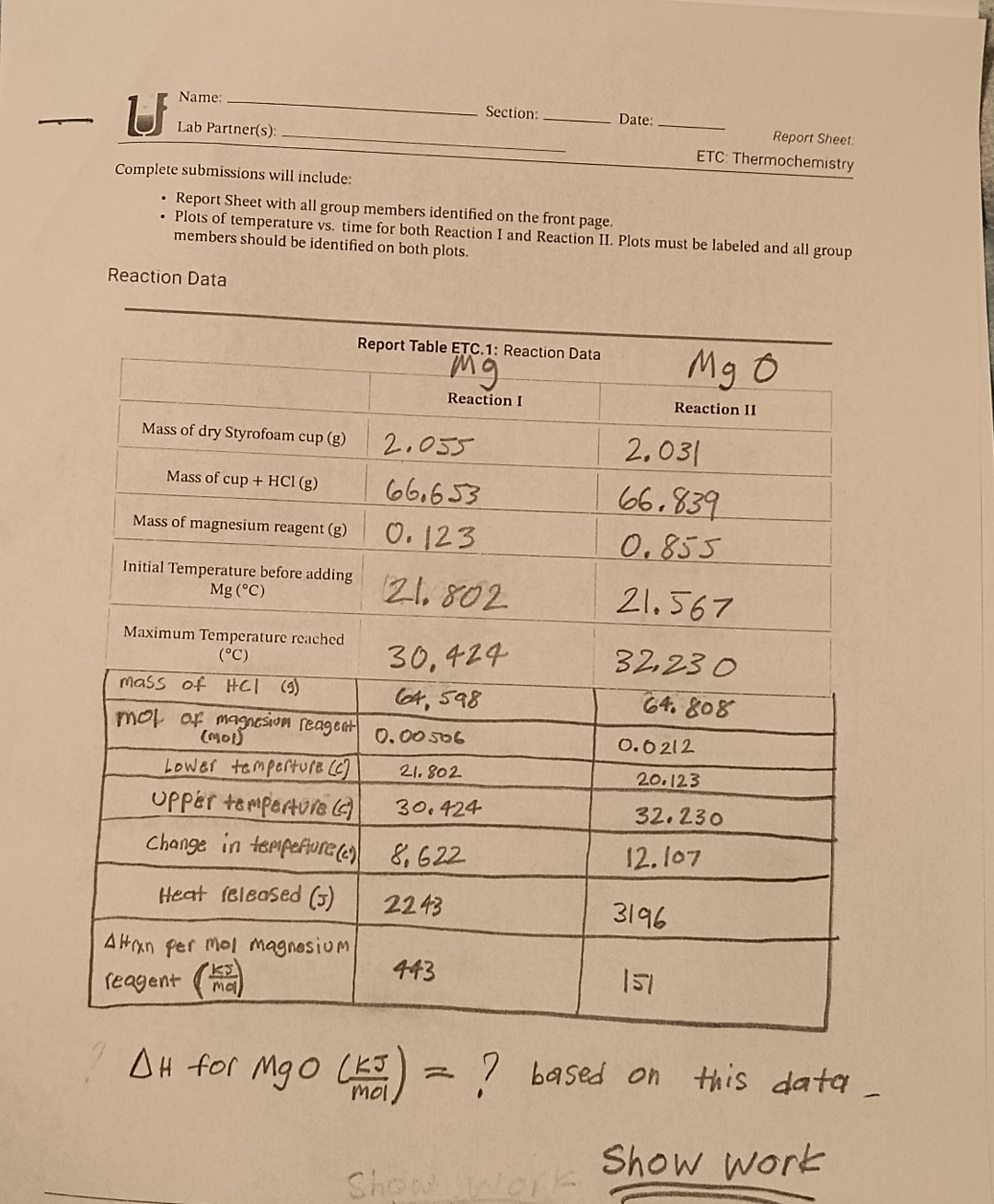 Solved Name:q,Section:q,Date:q, ﻿Lab Partner(s): q,Complete | Chegg.com