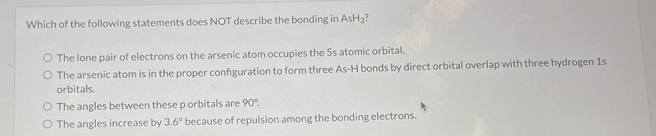 Solved Which of the following statements does NOT describe | Chegg.com