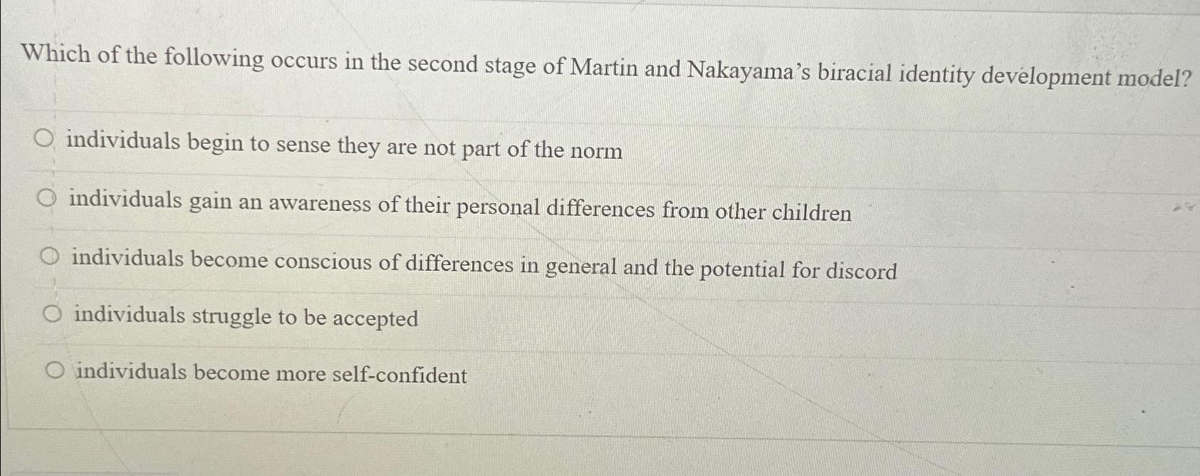 Solved Which of the following occurs in the second stage of | Chegg.com
